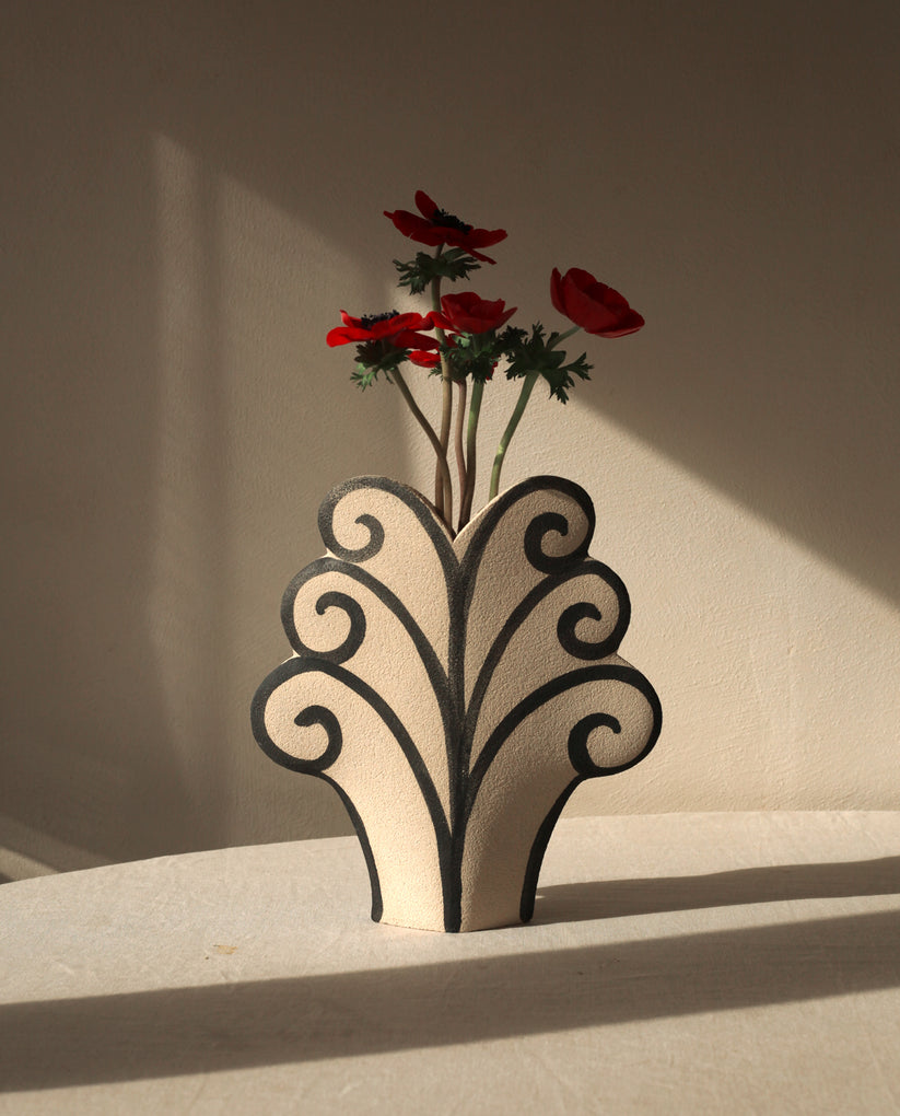 Ceramic Vase ‘Fern’ – INI CERAMIQUE